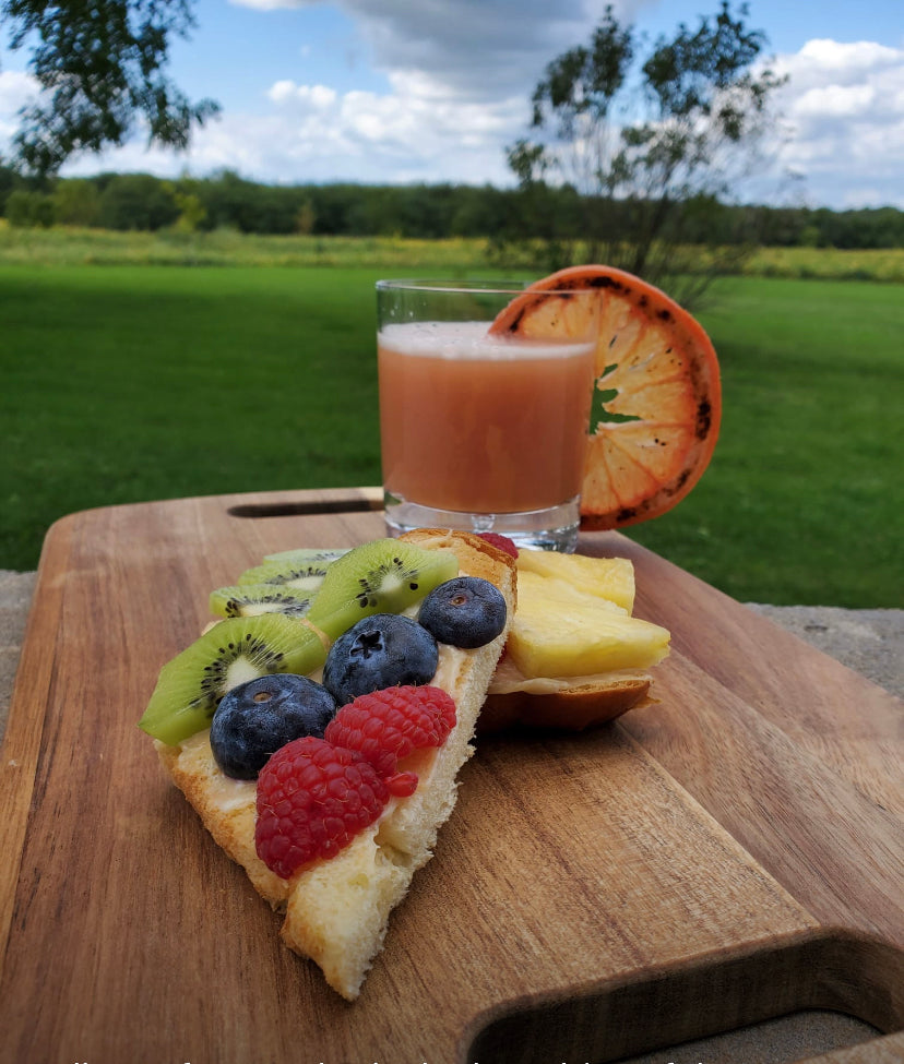 Maple Fruit Pizza – Great River Maple