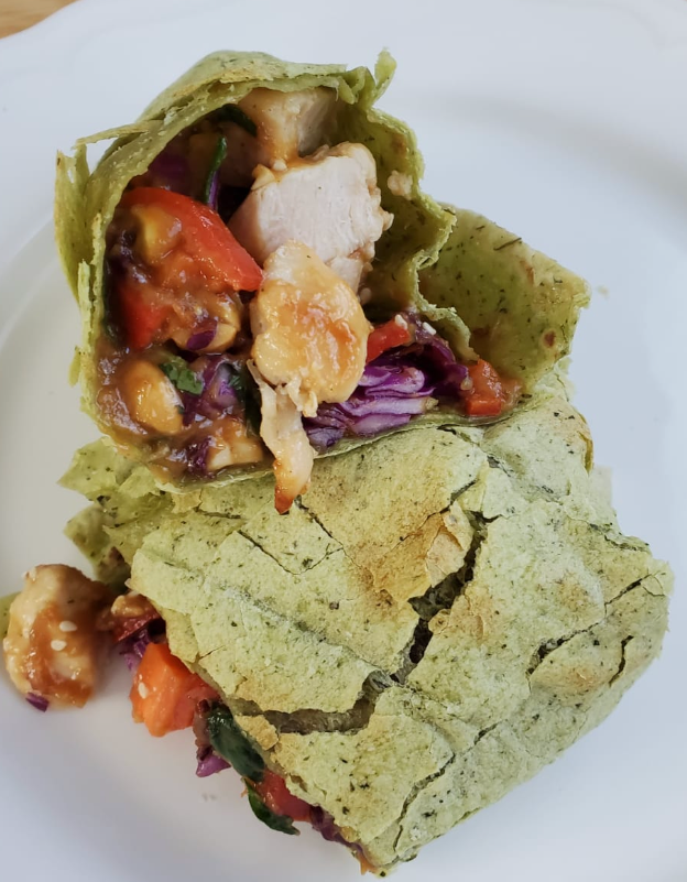 Thai Chicken Wrap – Great River Maple
