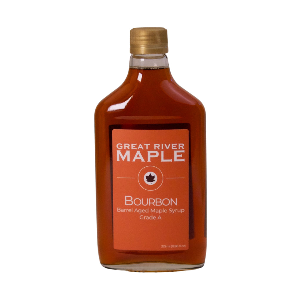 Bourbon Aged Maple Syrup – Great River Maple