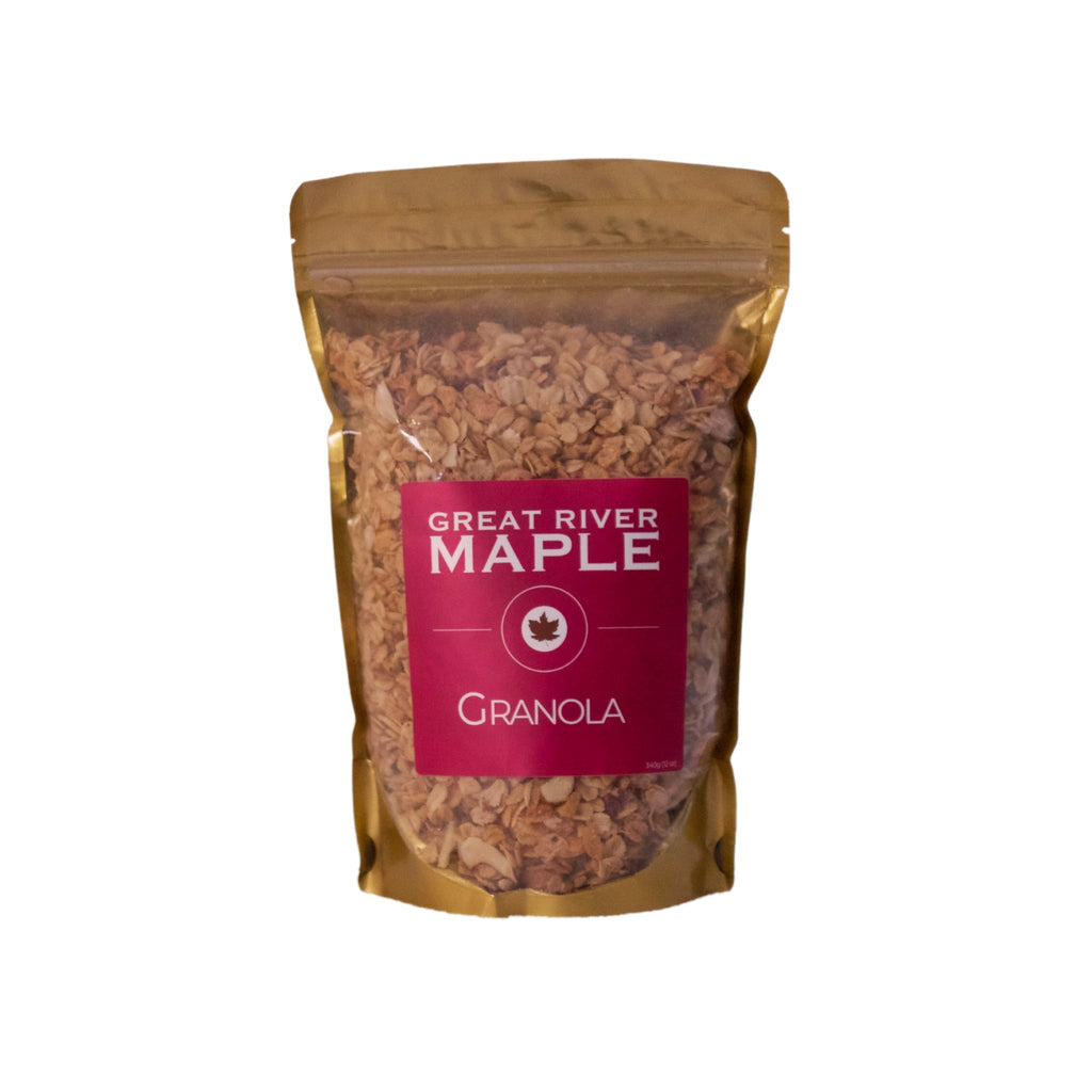 12 oz Homemade Maple Granola – Great River Maple