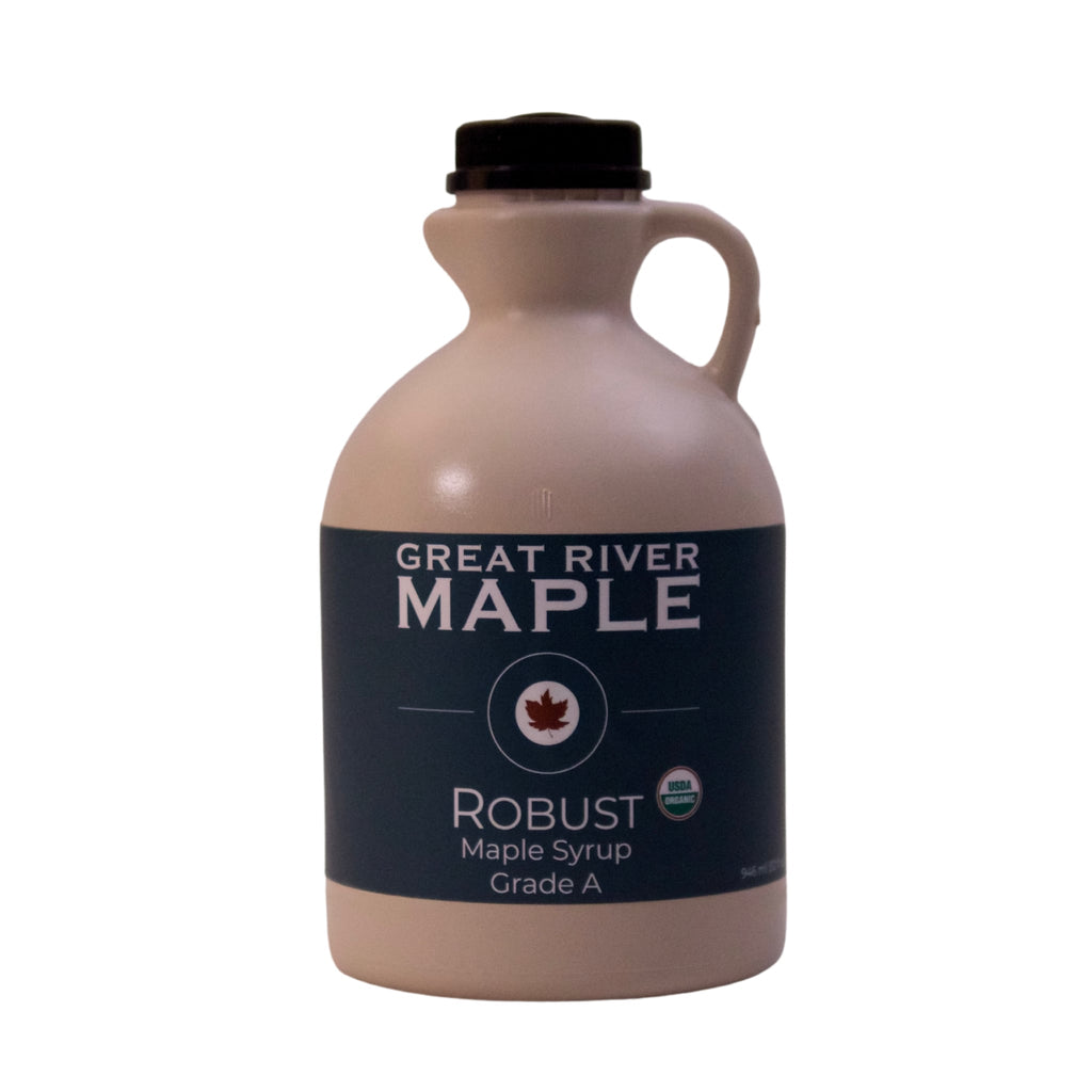 32oz Grade A Robust Maple Syrup – Great River Maple